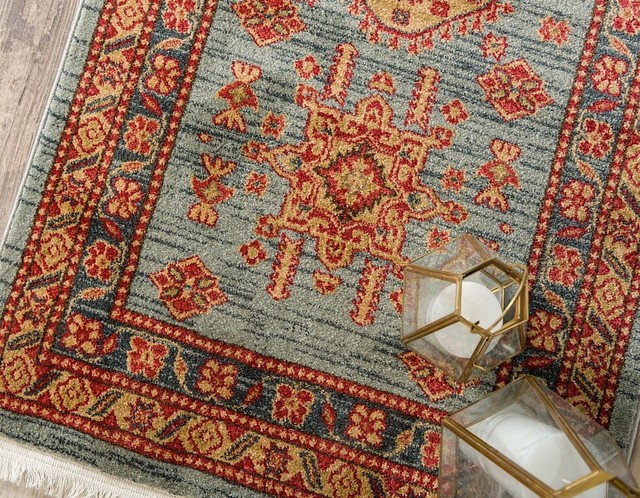 Traditional Azar Area Rug, 8' Round - Southwestern - Area Rugs - by ...