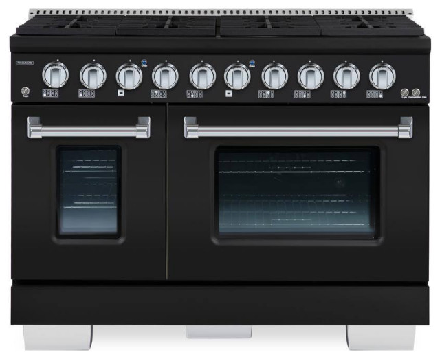 Bold Series 48" Dual Fuel Freestanding Range - Contemporary - Gas ...