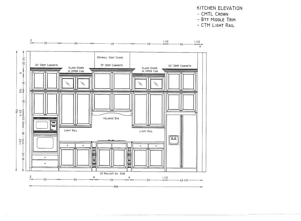Need help with kitchen cabinet layout