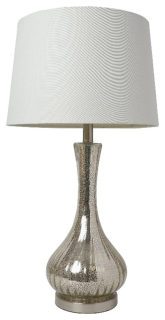 Elegant Designs Mercury Glass Vase Table Lamp - Transitional - Table ...