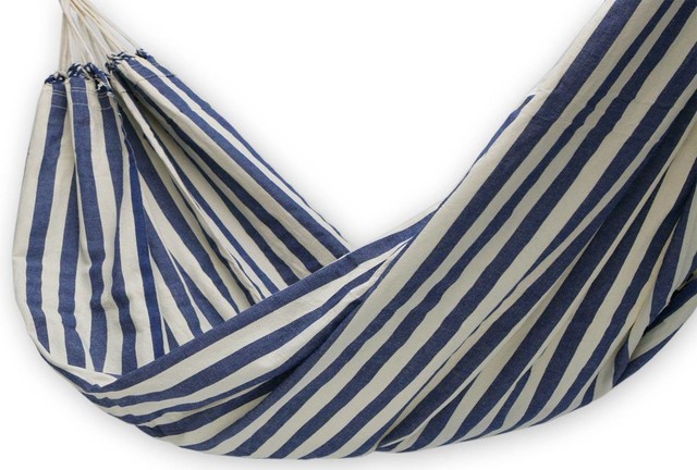 Maritime Brazil, Single Cotton Hammock, Brazil - Contemporary ...
