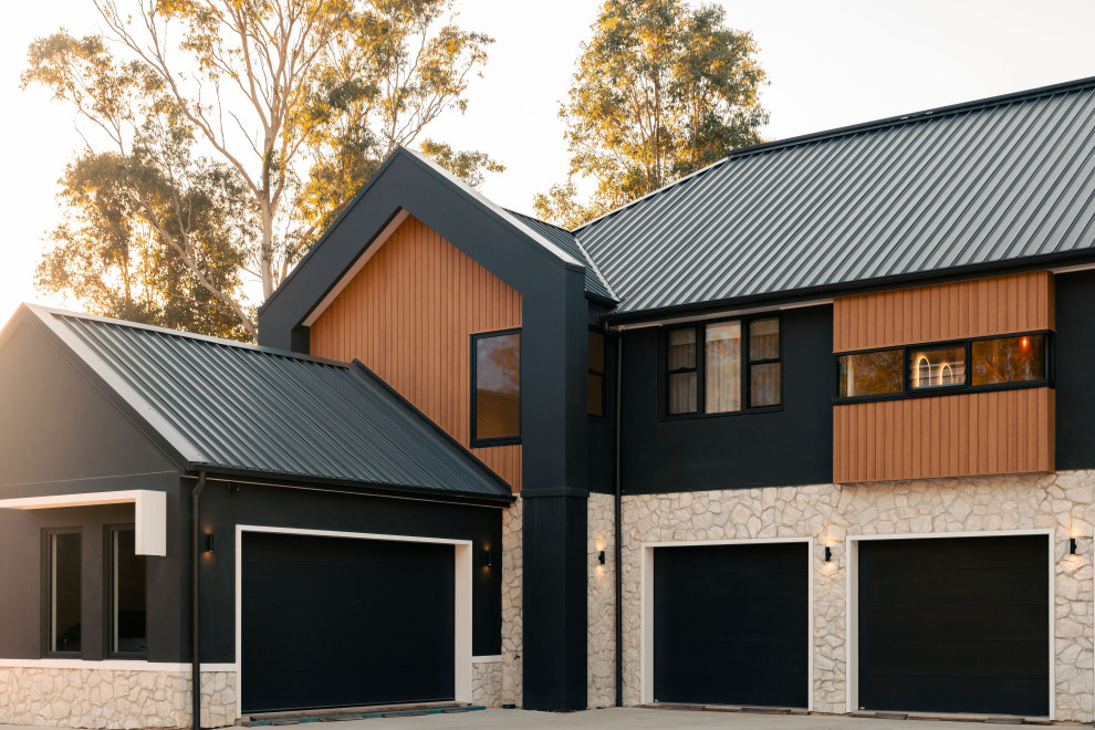 Aspen Random Cladding - Garage - Sydney - by Kellyville Landscape ...
