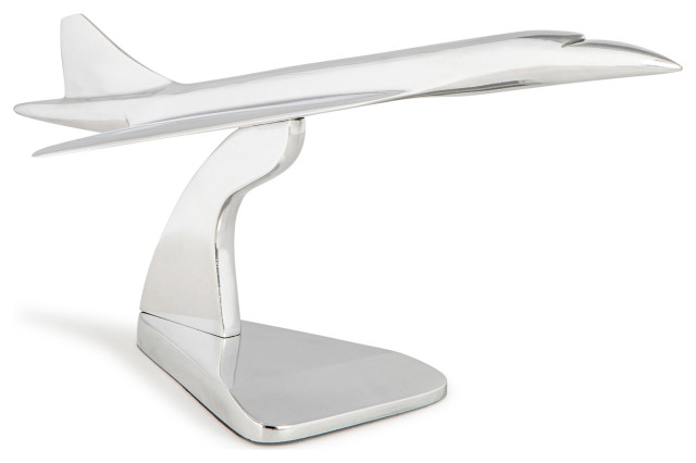 Concorde Airplane Figure - Contemporary - Decorative Objects And ...