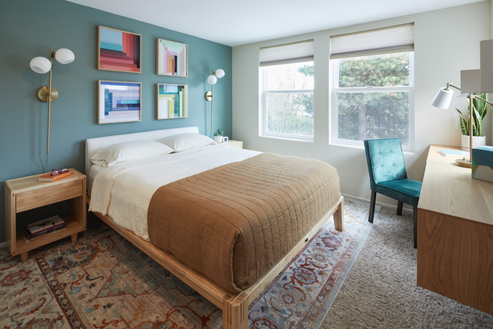 Bright Guest Room - Modern - Bedroom - Portland - by Sharon Hocking ...