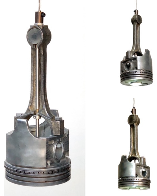 Piston Pendant Trafficlight Lens - Contemporary - Pendant Lighting - by ...