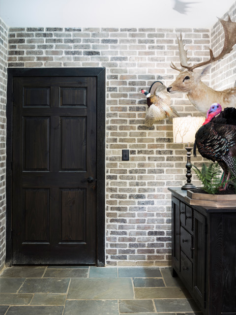Ironworks Thin Brick Basement - Georgia - Rustic - Basement - Other ...