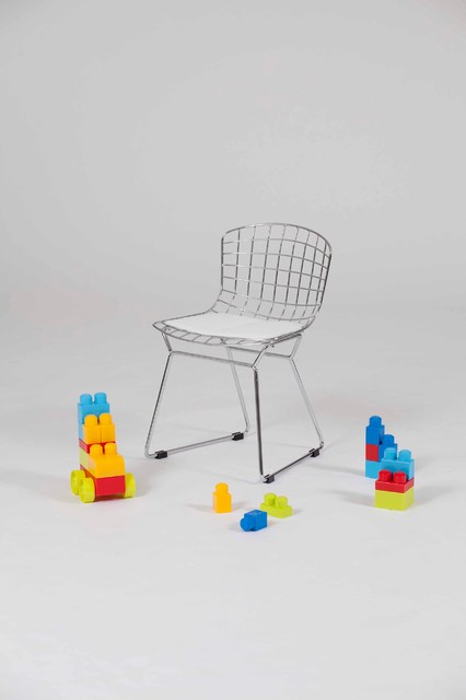 Children Shuttle Chair, White, Set of 2 - Contemporary - Kids Chairs ...