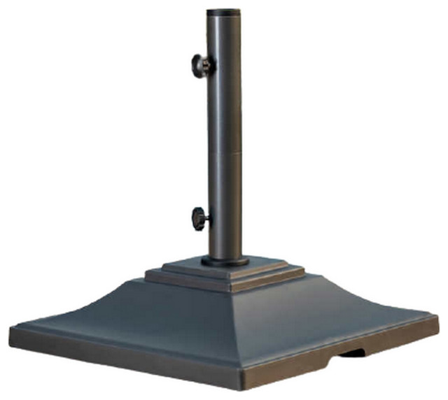 Umbrella Square Base Stand With Wheels - Contemporary - Outdoor ...