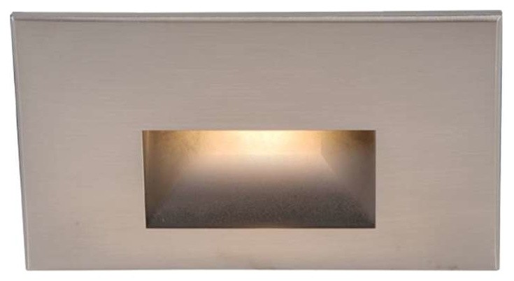 WAC Lighting LED Step Light Rectangular Scoop - Contemporary - Stair ...
