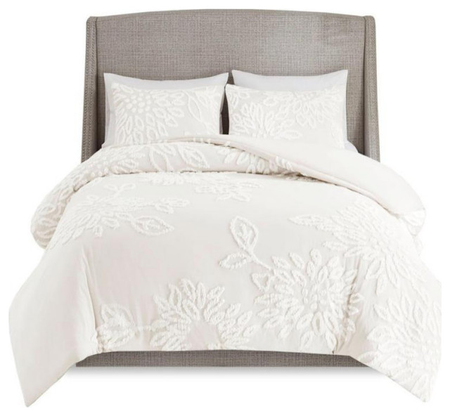 Madison Park Veronica Shabby Chic Comforter/Duvet Cover/Coverlet Set ...