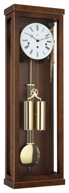 Laredo Key Wound Wall Clock - Transitional - Wall Clocks - by J. Thomas ...