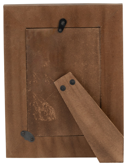 Resin, 4X6 Blue Petals Photo Frame, White/Blue, 7x1x9 inches ...