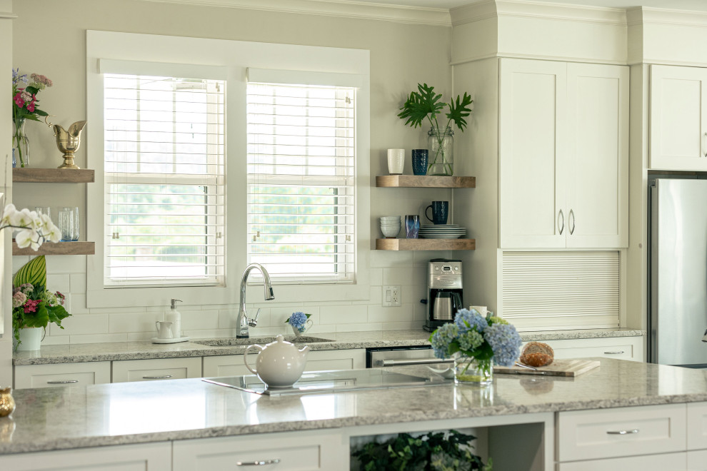 Custom Home with Universal Design Features - Transitional - Kitchen ...