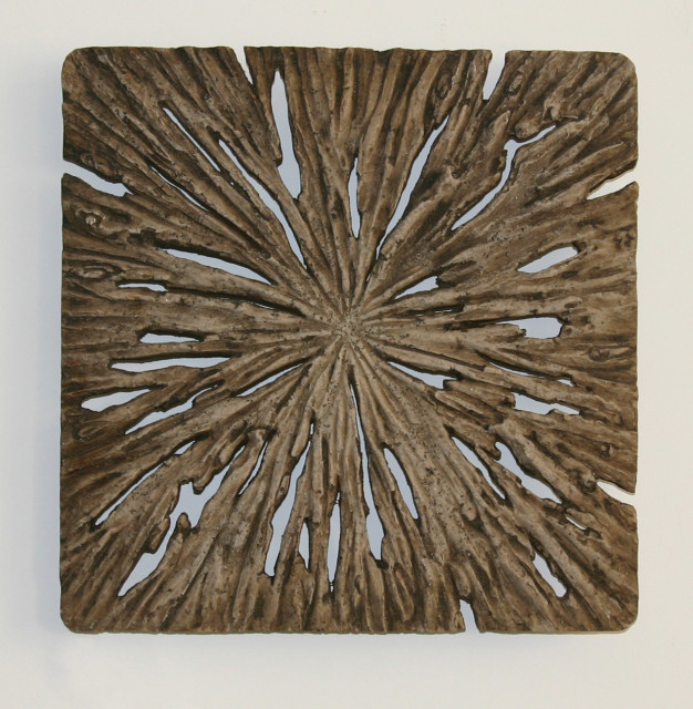 Wooden Square Wall Decor - Contemporary - Wall Accents - by Ami ...