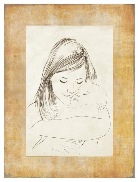 "Mater II" Digital Paper Print by Simon Roux, 14"x18", 14"x18 ...