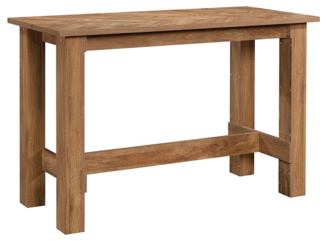 Sauder Boone Mountain Engineered Wood Dining Table in Sindoori Mango ...