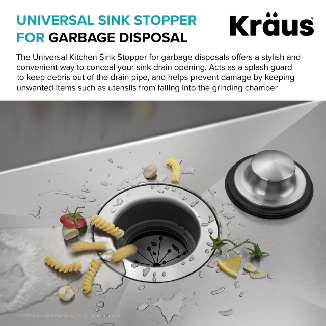 Universal Kitchen Sink Stopper for Garbage Disposals - Modern - Kitchen ...