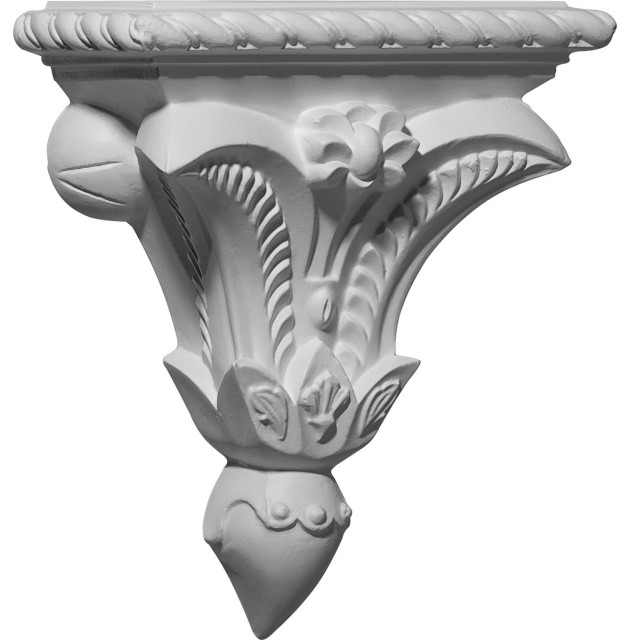 7 3/8"W x 3 1/4"D x 8 3/4"H Pompeii Corbel - Traditional - Corbels - by ...