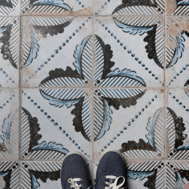 Kings Root Ceramic Floor and Wall Tile, Sample - Farmhouse - Wall And ...