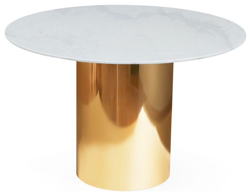 Alphaville Dining Table, 44" - Contemporary - Dining Tables - by ...