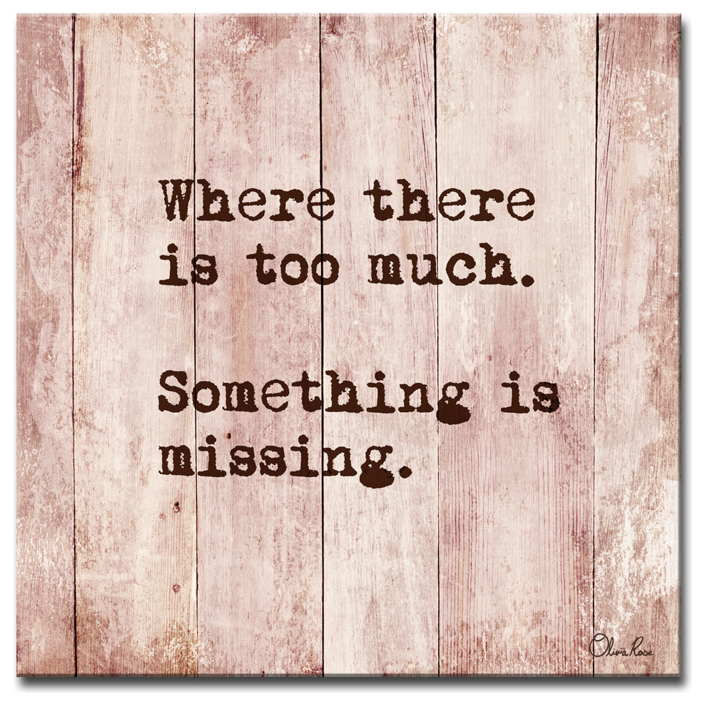 Ready2HangArt Inspirational 'Proverb' Wrapped Canvas Wall Art, 20"x20 ...