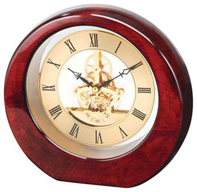 Da Vinci Mantel Clock by Chass - Transitional - Desk And Mantel Clocks ...