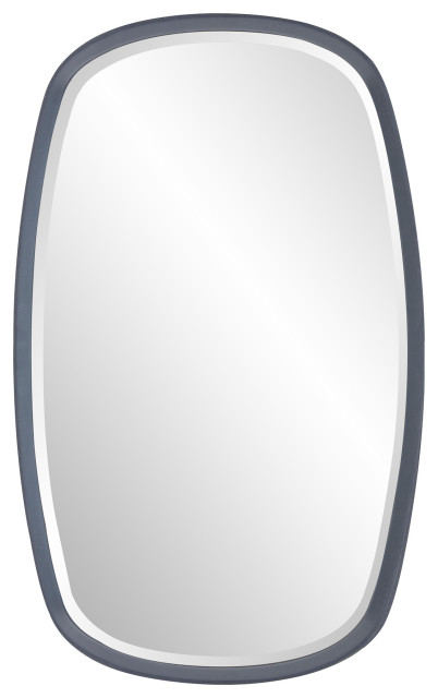 Howard Elliott Asher Oval Mirror - Transitional - Wall Mirrors - by ...