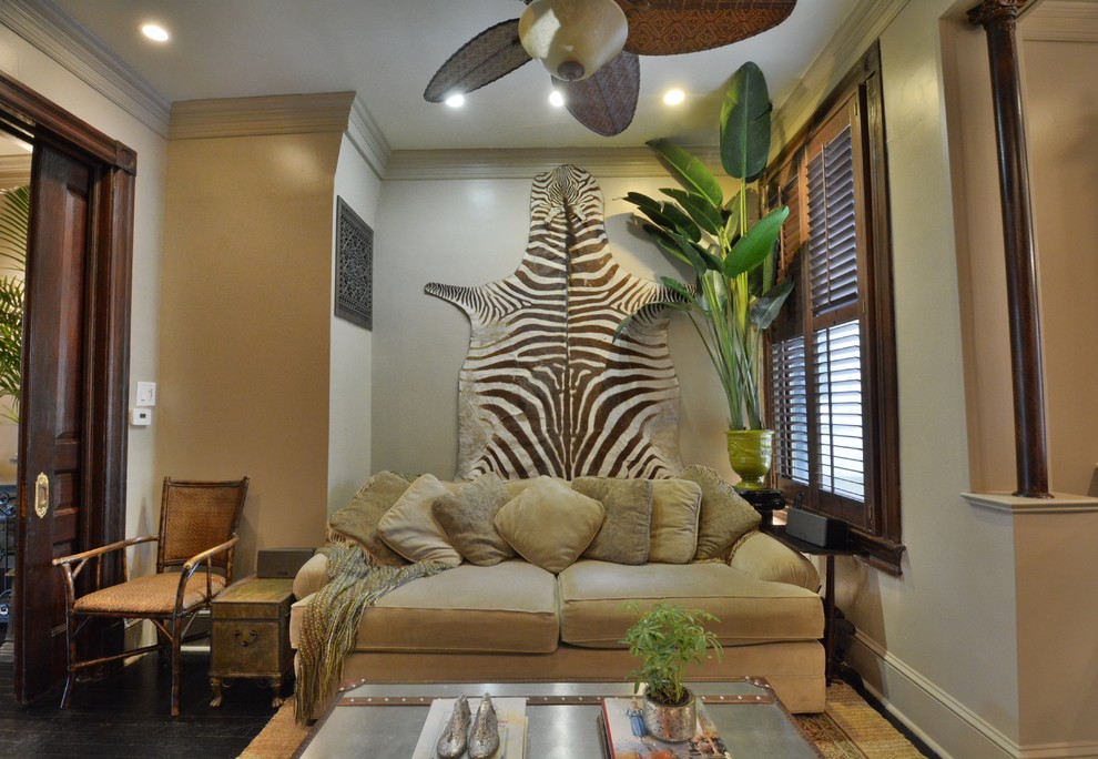 British Colonial Den - Transitional - DC Metro - by Masterpiece Staging ...