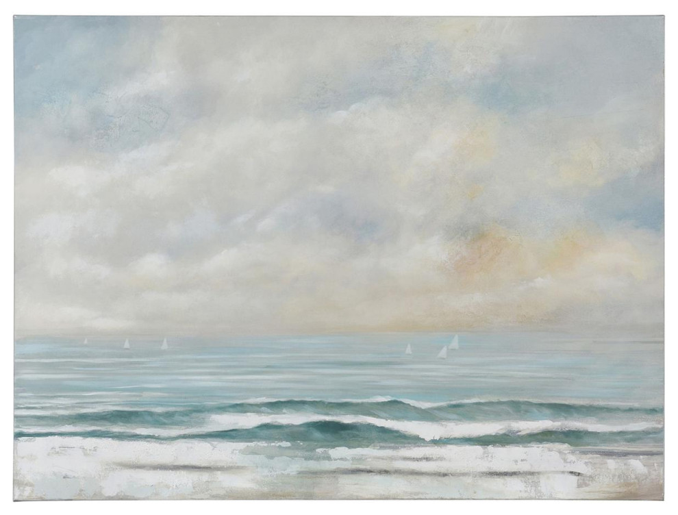 Cameron Wall Accent, White - Beach Style - Paintings - by Lighting New ...