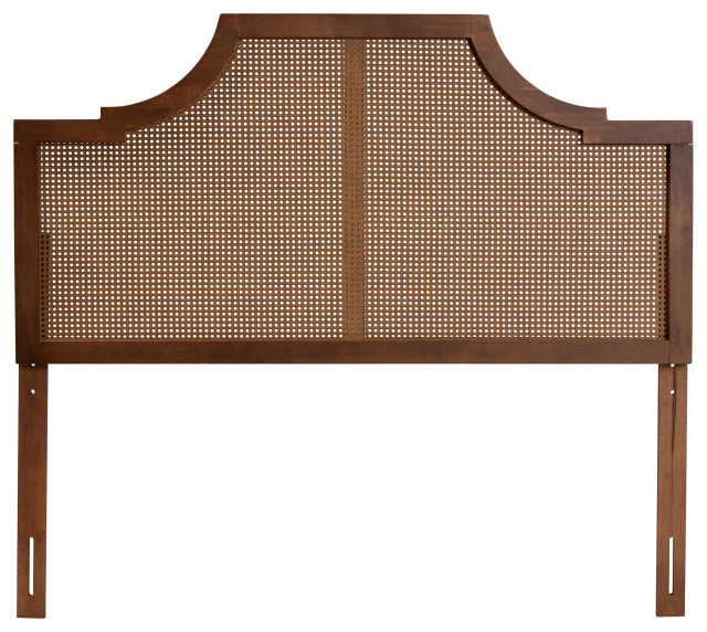 Willie Wood & Rattan Headboard, Queen - Tropical - Headboards - by ...