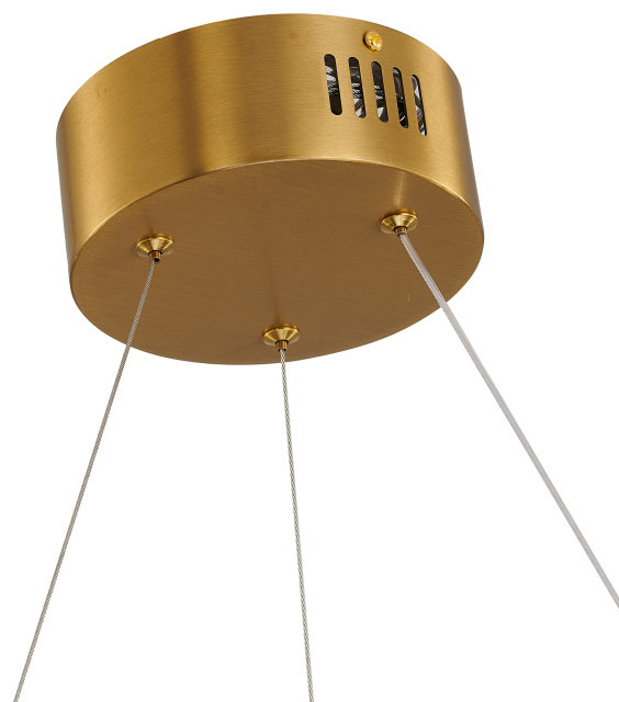 Halo LED Light Fixture, 26 - Modern - Pendant Lighting - by Design ...