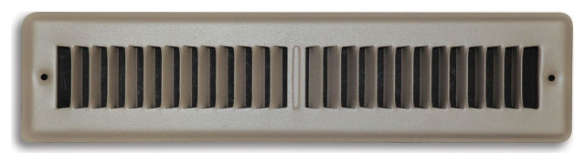 Stamped Steel Toe Space Grille - Transitional - Registers Grilles And ...