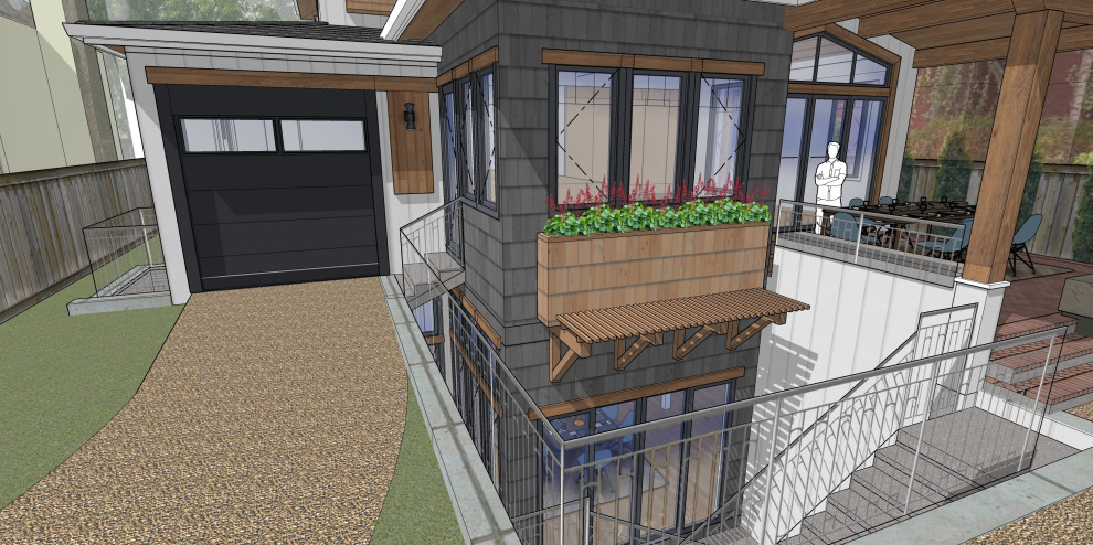 Lisa&Hansel's Palo Alto Two-Story Home over Basement with Junior ADU ...