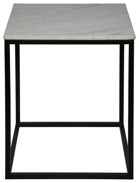 Manning Side Table, Large - Industrial - Side Tables And End Tables ...