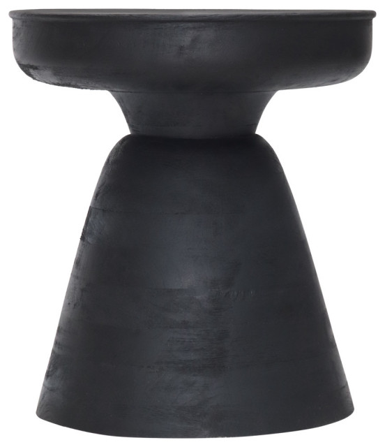 Kingston Side Table Black - Industrial - Side Tables And End Tables ...