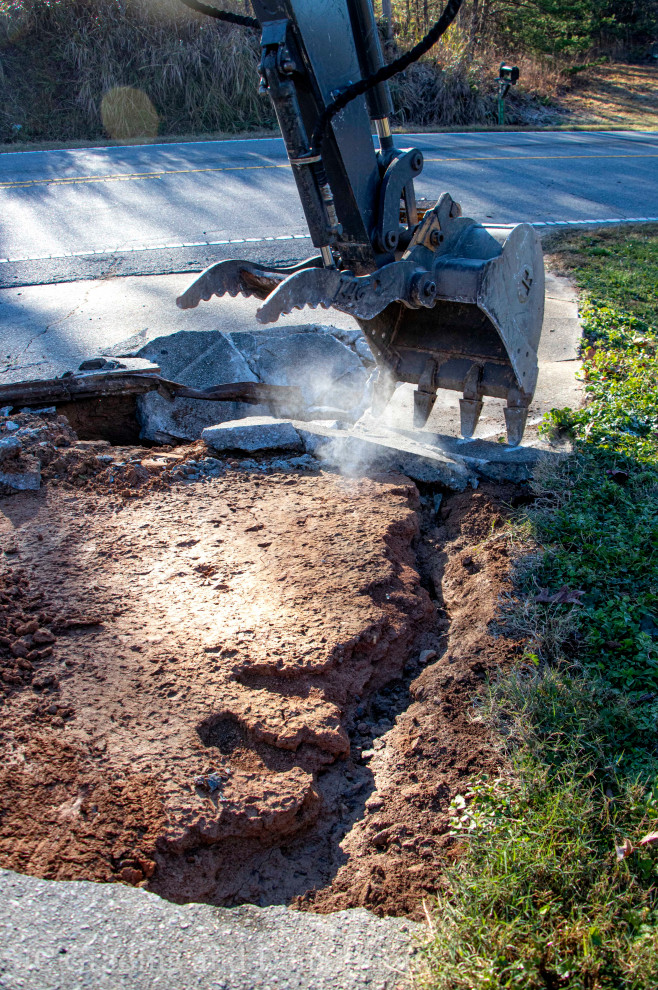 Driveway Sinkhole - Modern - Landscape - Other - by JC Property ...