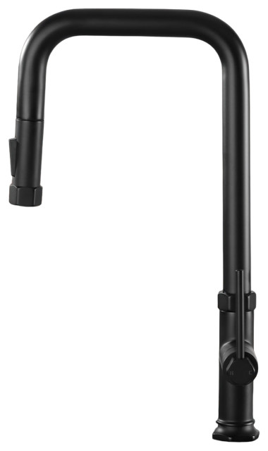Modern Kitchen Faucet, Swiveling Design & Unique Hexagonal Handle ...
