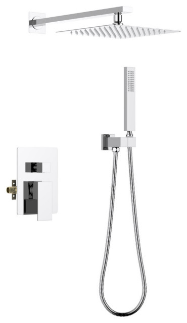 Essence Mercer Pressure Balance Shower Set, Rainfall, Handheld ...