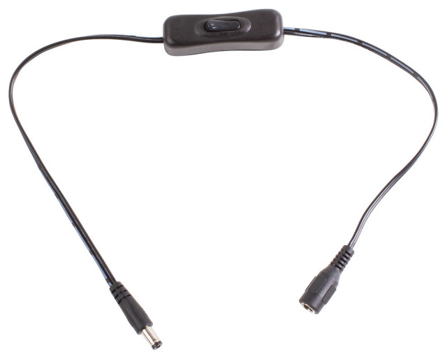 DC Inline On Off Switch, Dc Jack Rocker Toggle Switch For LED Light ...