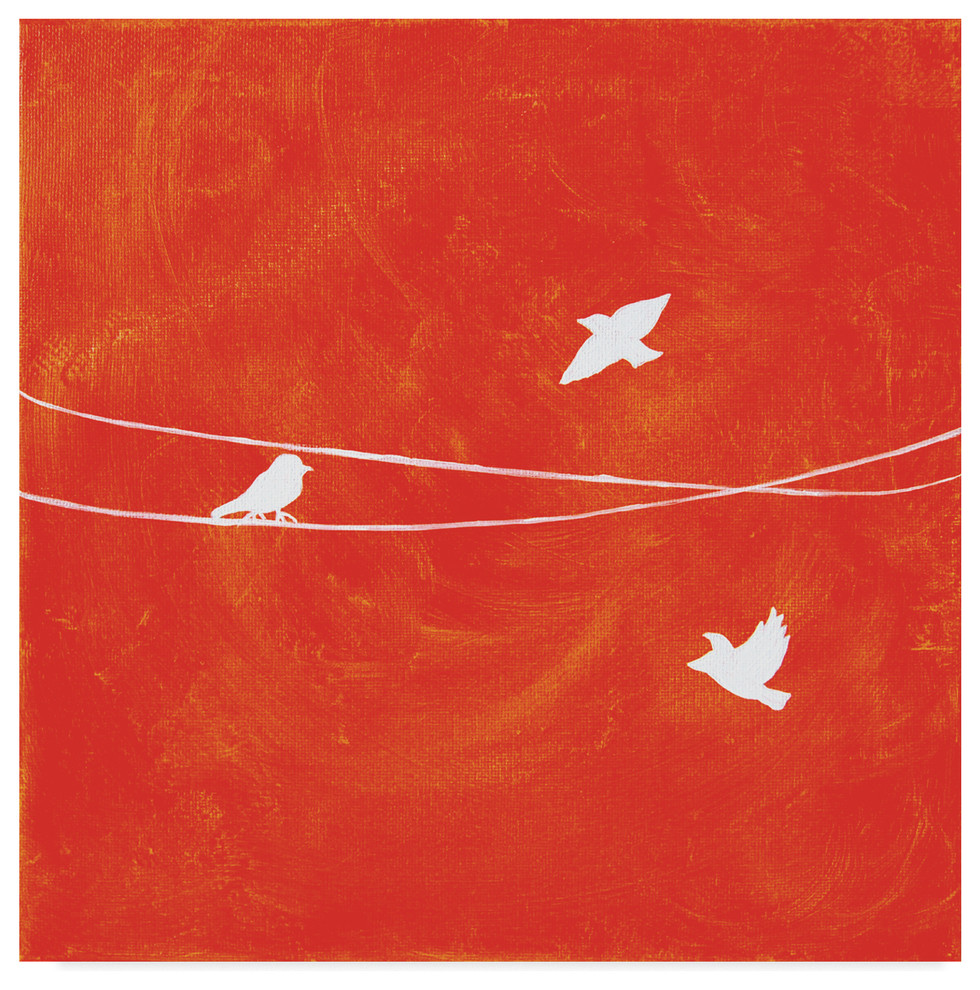 Nicole Dietz 'Spreading Wings Learning' Canvas Art, 14"x14 ...