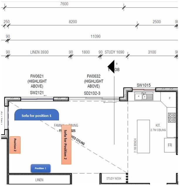 Ideas on TV unit location? | Houzz AU