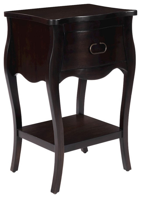 Butler Rochelle Night Stand, Chocolate - Traditional - Nightstands And ...