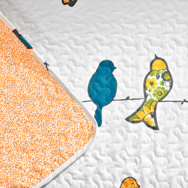 Rowley Birds Throw - Contemporary - Throws - by Lush Decor | Houzz