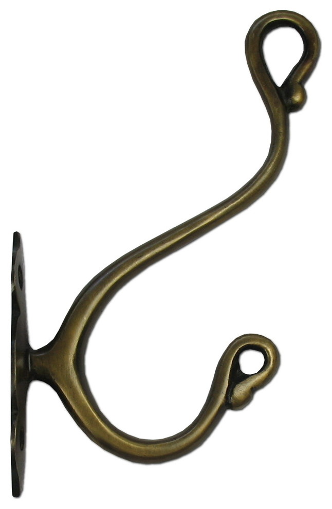 Swan Hook With Carved Back - Traditional - Wall Hooks - by Gado Gado ...