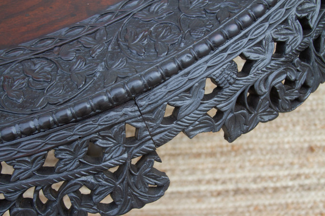 Exceptional Anglo Indian Round Table - Traditional - Dining Tables - by ...