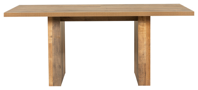 Rectangular Heavy Duty Kitchen Home Dining Room Table With Melamine ...