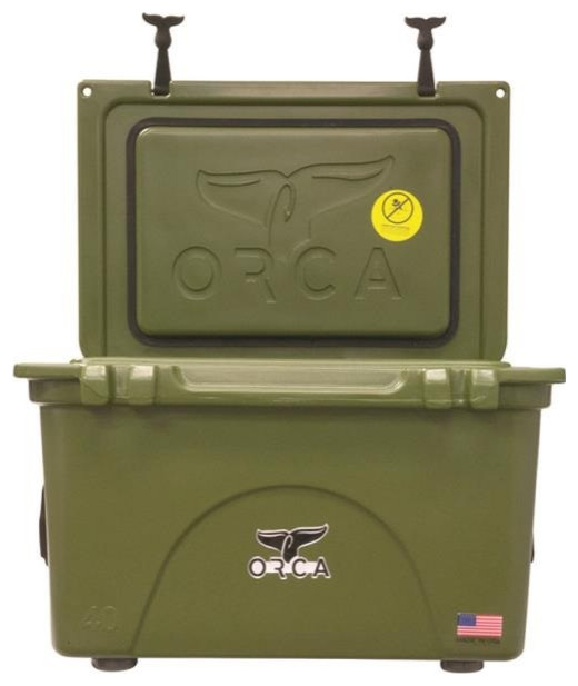 ORCA ORCG040 Insulated Cooler, 40 Quart, Green - Coolers And Ice Chests ...