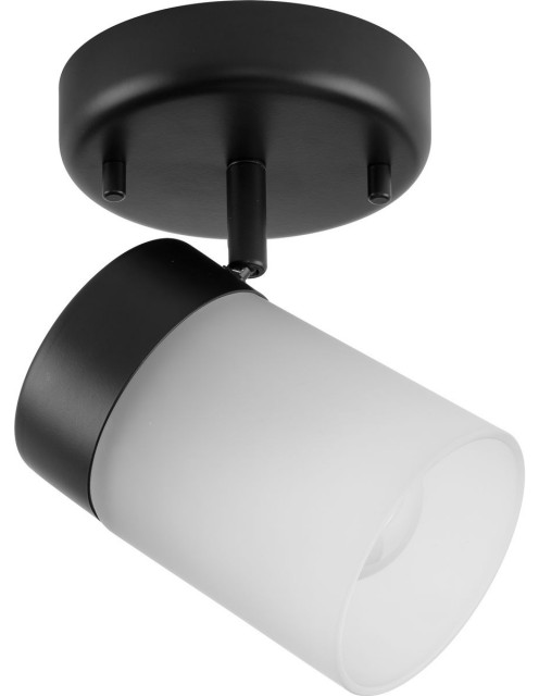 Ridgecrest Collection Black 1-Head Multi-Directional Track ...