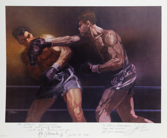 Max Schmeling and Joe Louis, 22x18 - Contemporary - Fine Art Prints ...