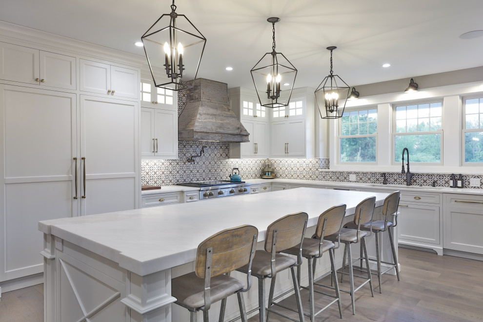 Bright Rustic Kitchen Design - Farmhouse - Kitchen - Philadelphia - by ...